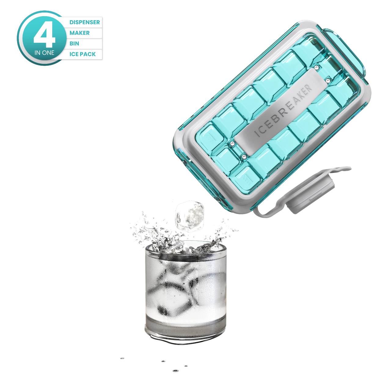 Must-Have Ice Cube Tray with Cover and Bin | ICEBREAKER NORDIC ...